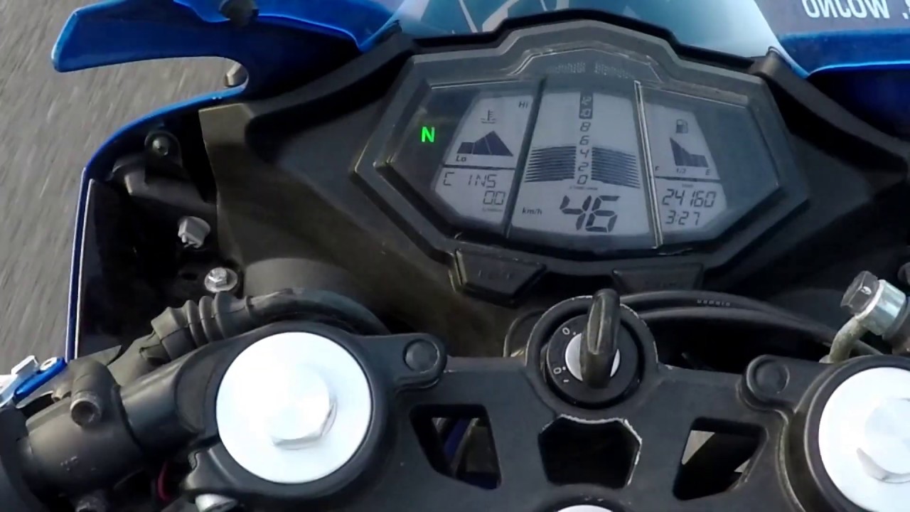 1-ST TOP SPEED 210cc YAMAHA YZF-R125 HD!!! 158KM/H!! - YouTube
