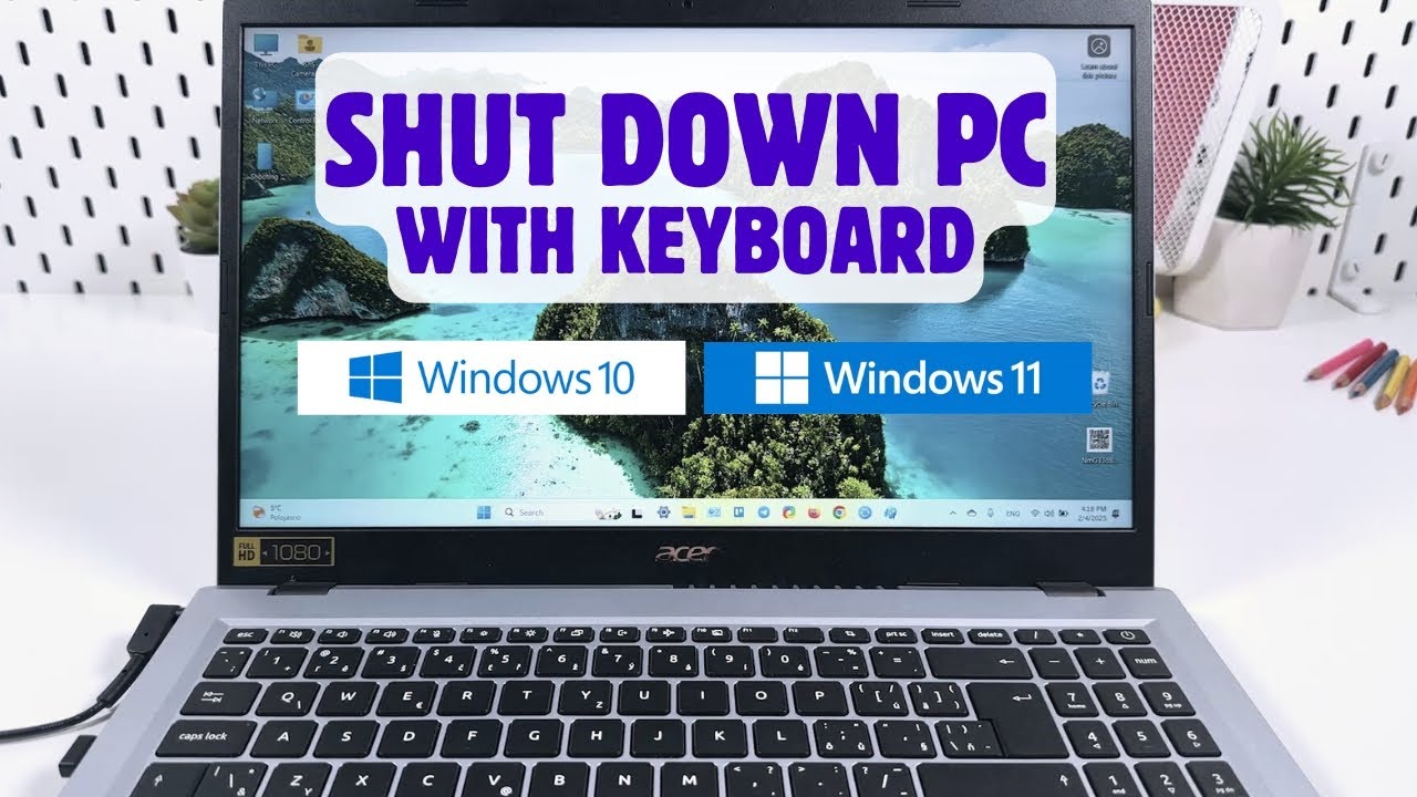 How to Power Down Your PC or Laptop Using Keyboard Shortcuts on Windows ...