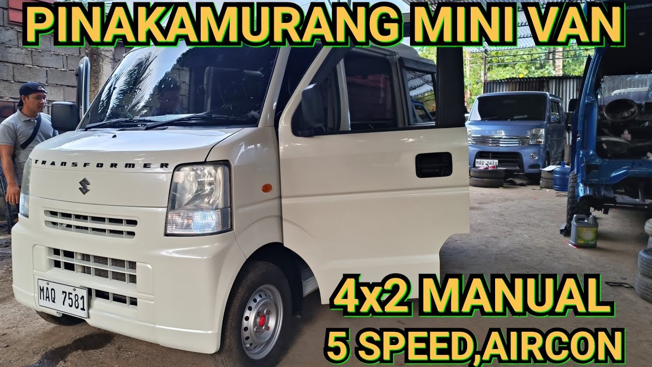 PINAKAMURANG MANUAL NA MINI VAN - YouTube