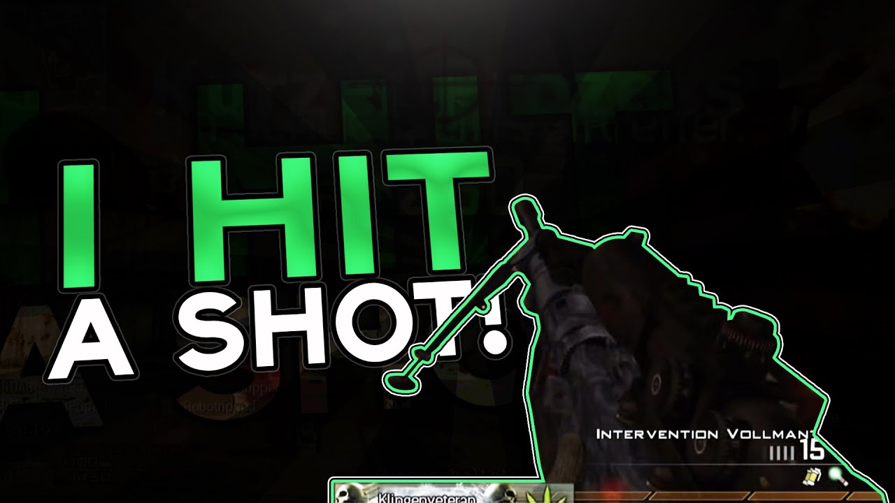 I hit a shot! - YouTube