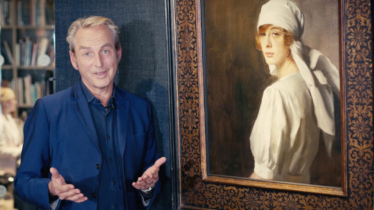 A 20th Century Rediscovery: The Nurse by Sir Oswald Birley - YouTube