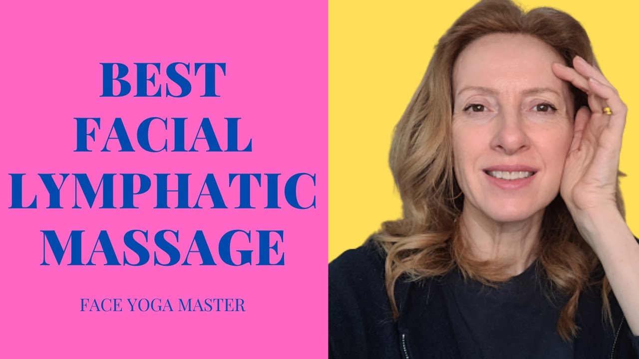 How To Do Lymphatic Drainage Massage For Face - YouTube