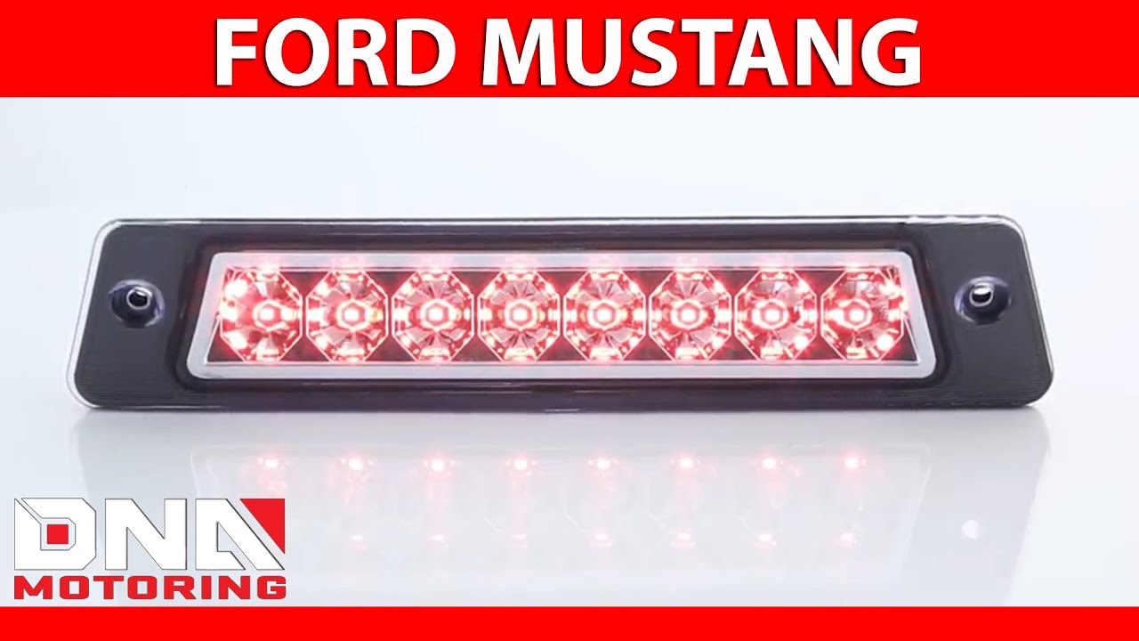 DNA Motoring 87-93 Ford Mustang GT Cobra Hatchback LED Chrome Third ...