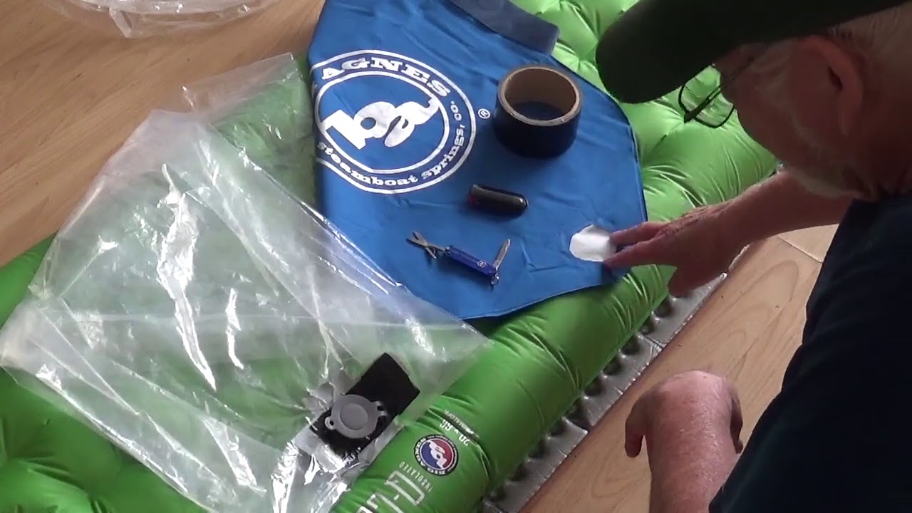 Big Agnes. pad inflation sack modification - YouTube