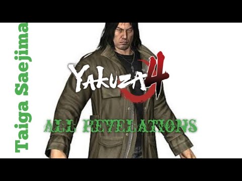 Yakuza 4 Remastered| All Revelations: Taiga Saejima - YouTube