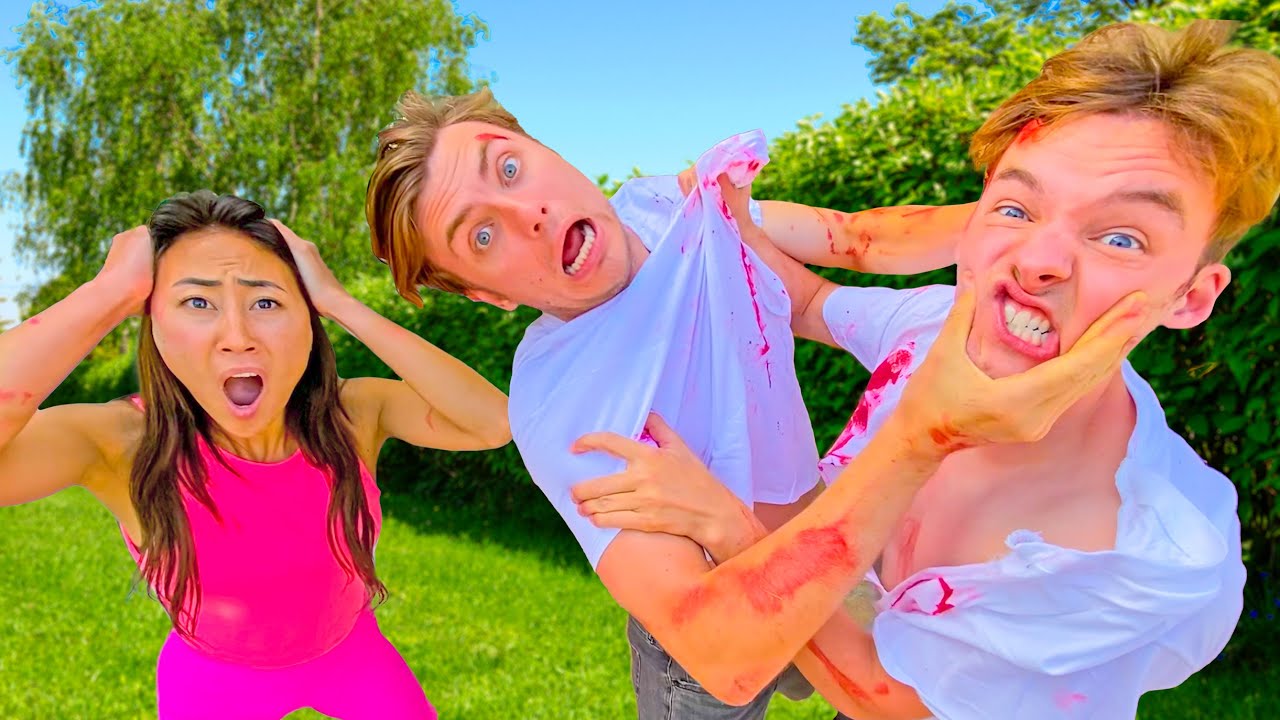 FIGHTING IN FRONT OF OUR FRIENDS PRANK! - YouTube