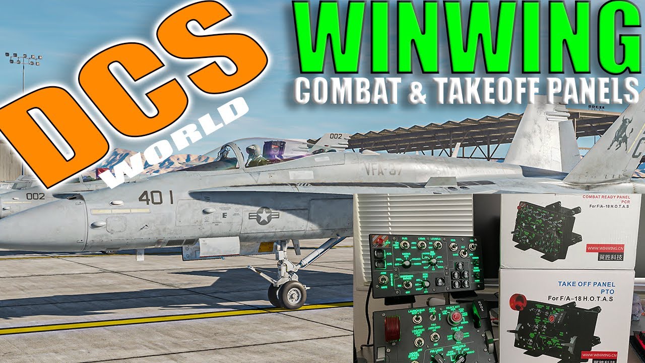 DCS WORLD - WINWING Takeoff & Combat Ready Panels - DIGITAL COMBAT ...