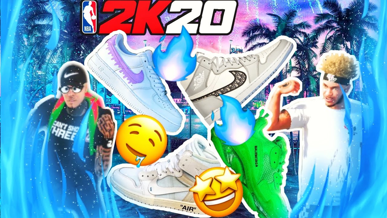 Tutorial/how to make custom shoes on 2k20🤩 - YouTube