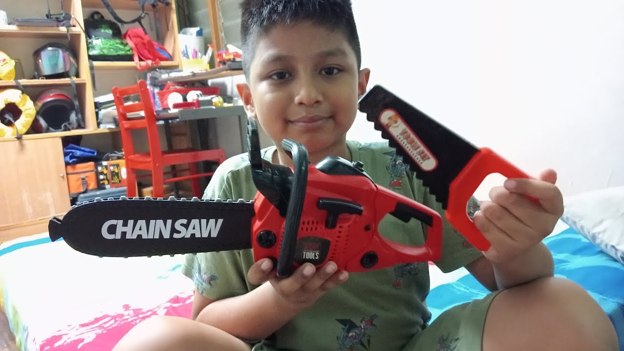 Belajar bertukang dengan menggunakan mainan anak-anak. - YouTube