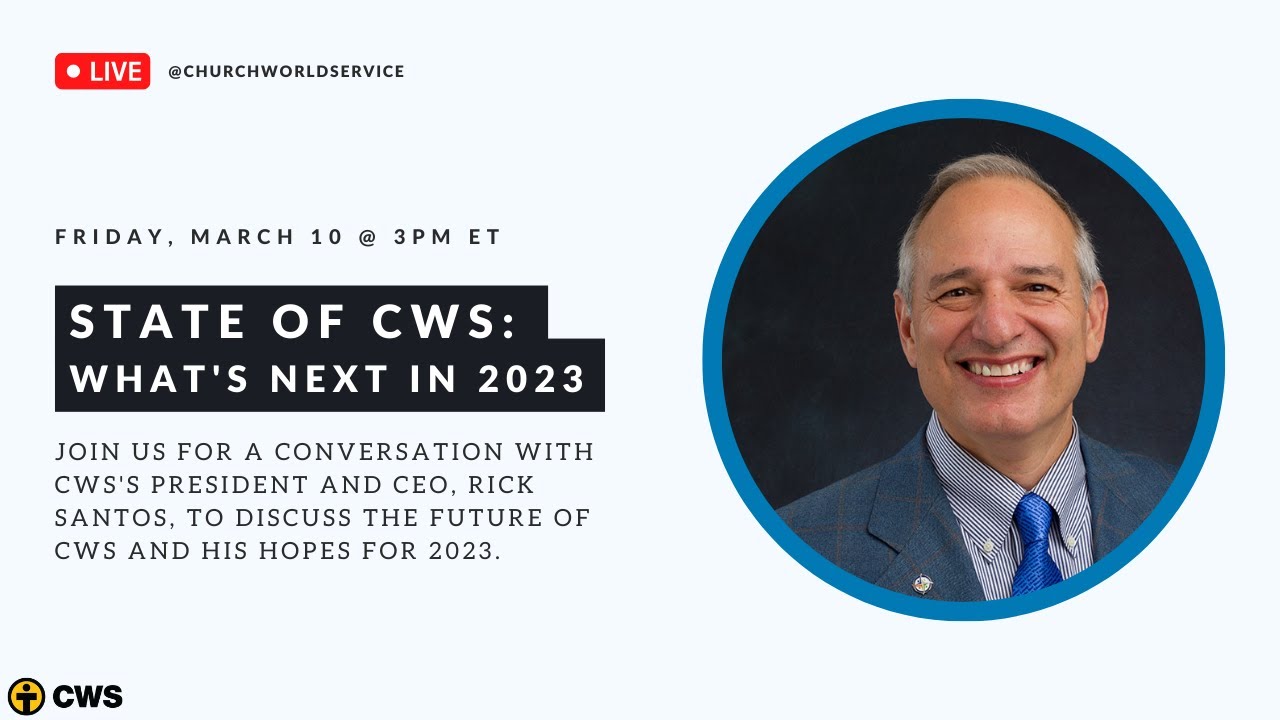 Livestream Conversation with CWS CEO Rick Santos - YouTube