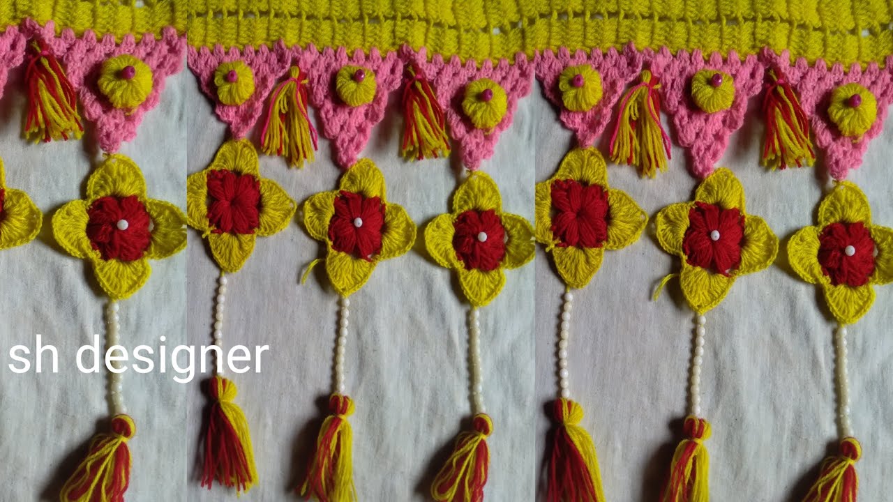 Gate parda ka new design,gate parda banana sikhe,parda design.. - YouTube