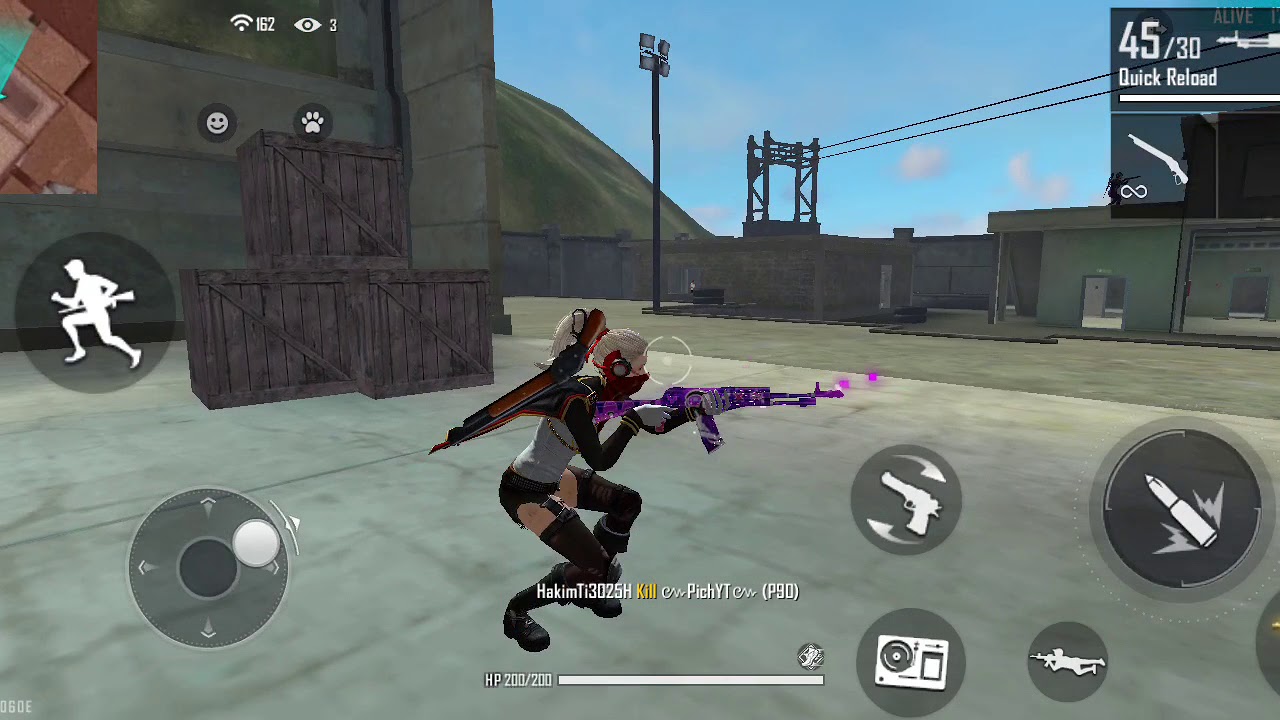 Free fire training ground gameplay/training ground gameplay - YouTube