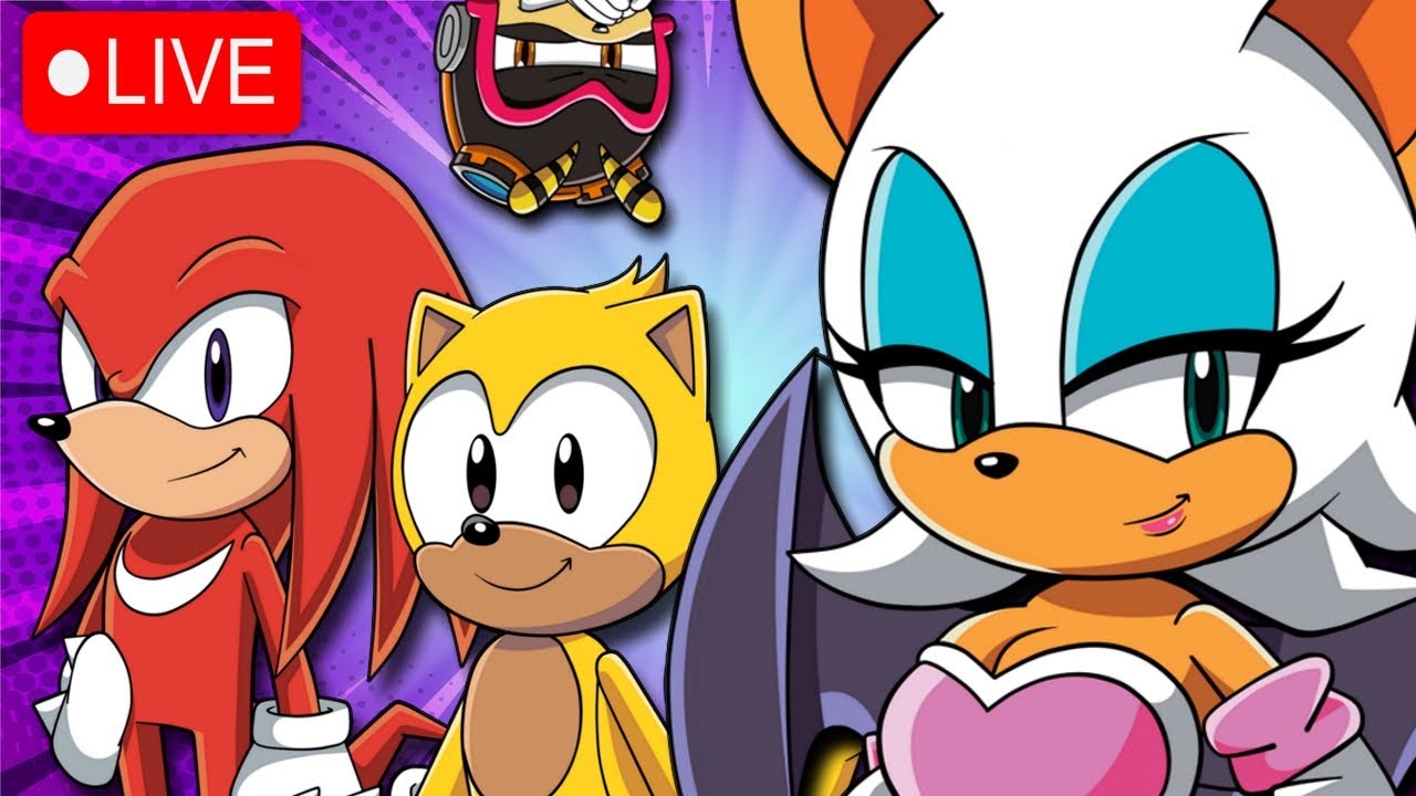 ASK ROUGE, KNUCKLES & RAY LIVE - YouTube