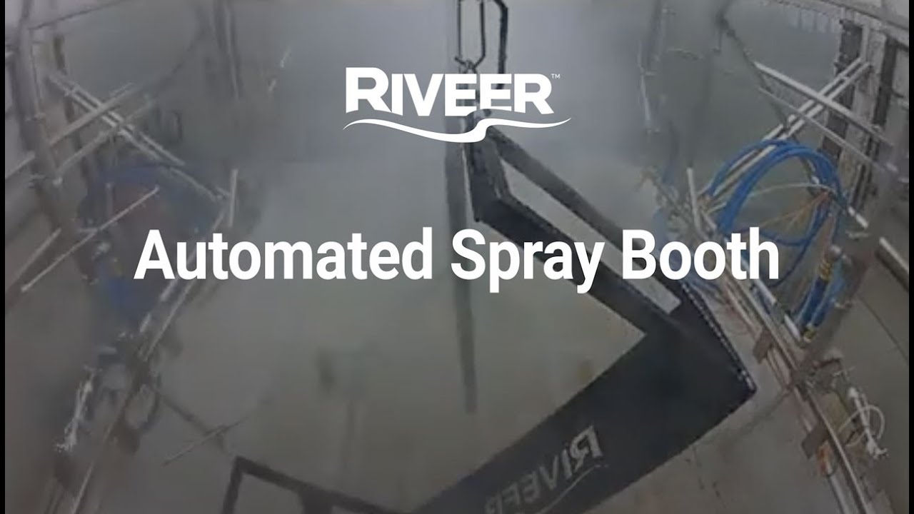 Automated Spray Booth - YouTube