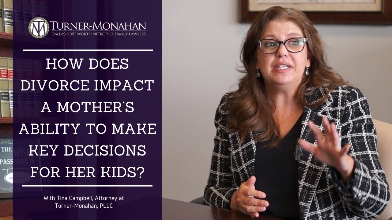 How Does Divorce Impact a Mother’s Ability to Make Key Decisions for ...