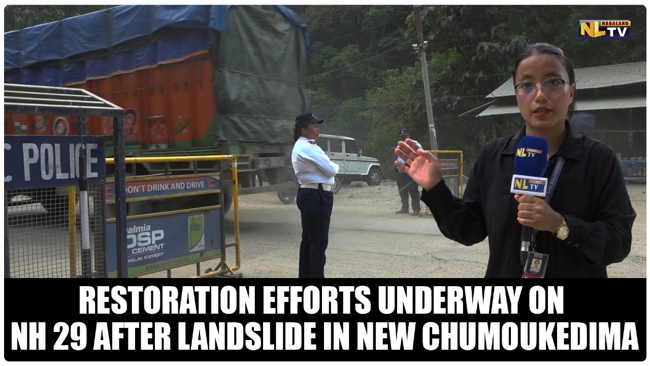 RESTORATION EFFORTS UNDERWAY ON NH 29 AFTER LANDSLIDE IN NEW ...