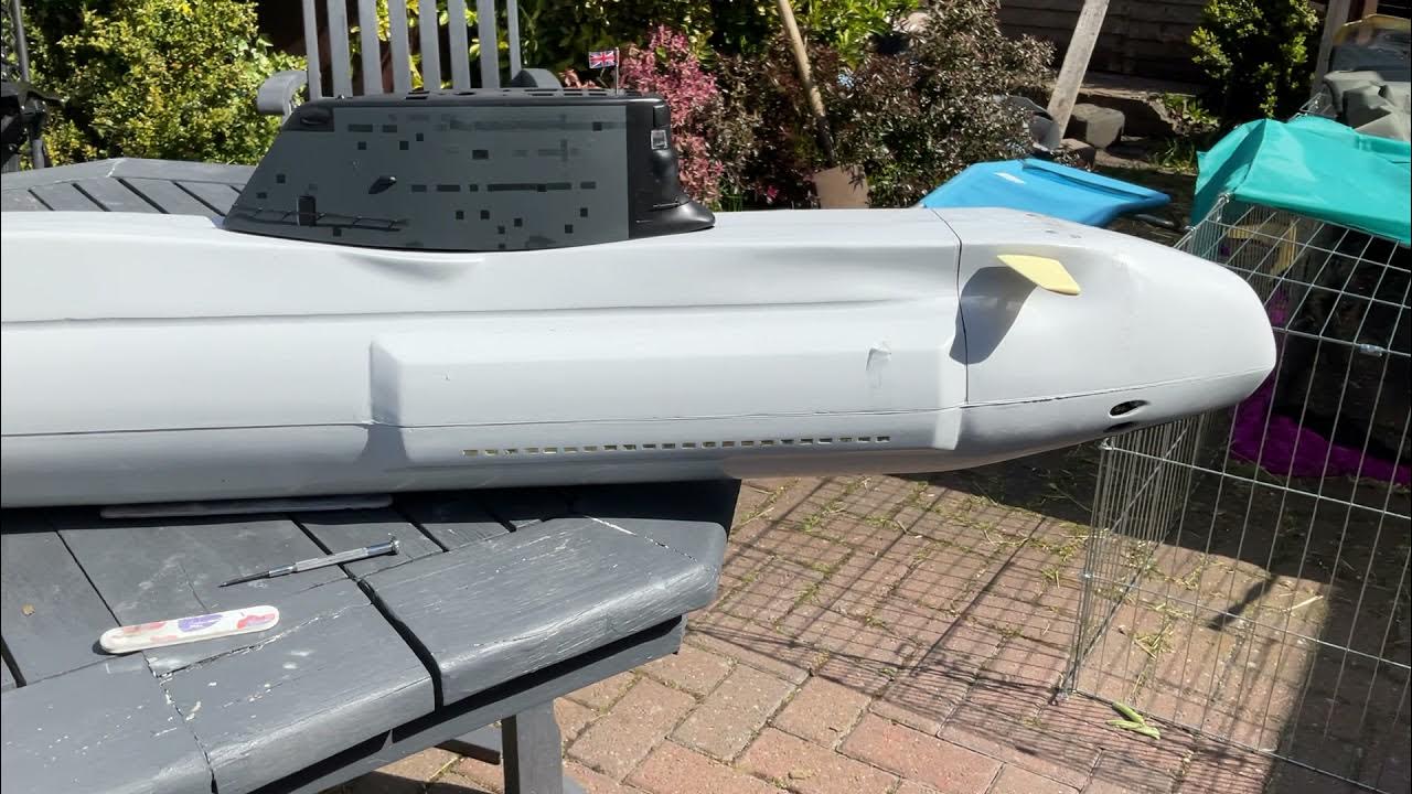 First side done of the flank sonar arrays ICCP system - YouTube