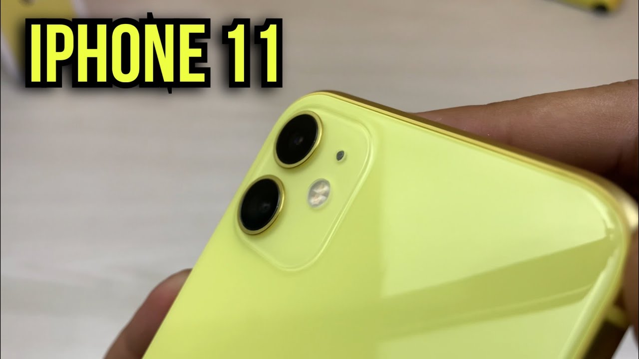 Unboxing iPhone 11 Kuning‼️ Mulus poll‼️ - YouTube