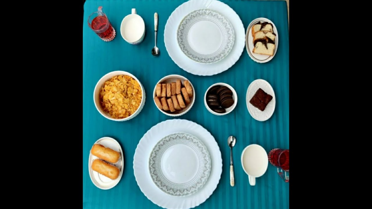 Different ways to setup Breakfast Table in the Balcony - YouTube