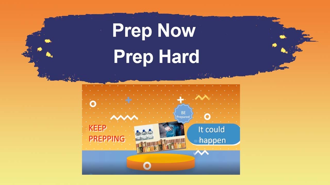 Prep Now Prep Hard - Prices are soaring - YouTube