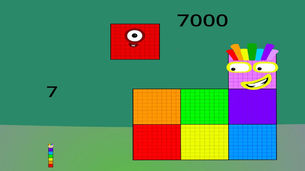 NumberBlocks Season: Counting by Giant Numbers - YouTube