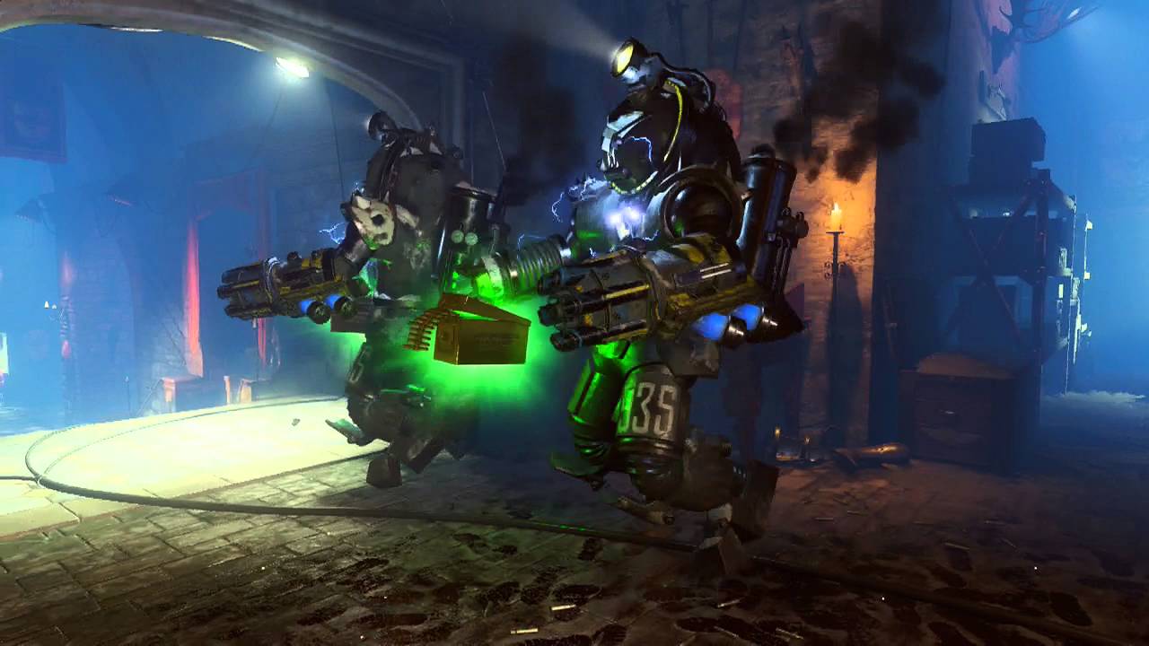Black Ops 3 Zombies "Der Eisendrache" DOUBLE KILL FROM PANZER SOLDAT ...