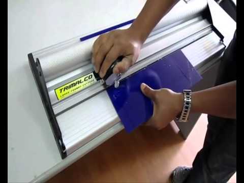 Trimalco Helios: La cortadora sobremesa ideal para cartón pluma y ...