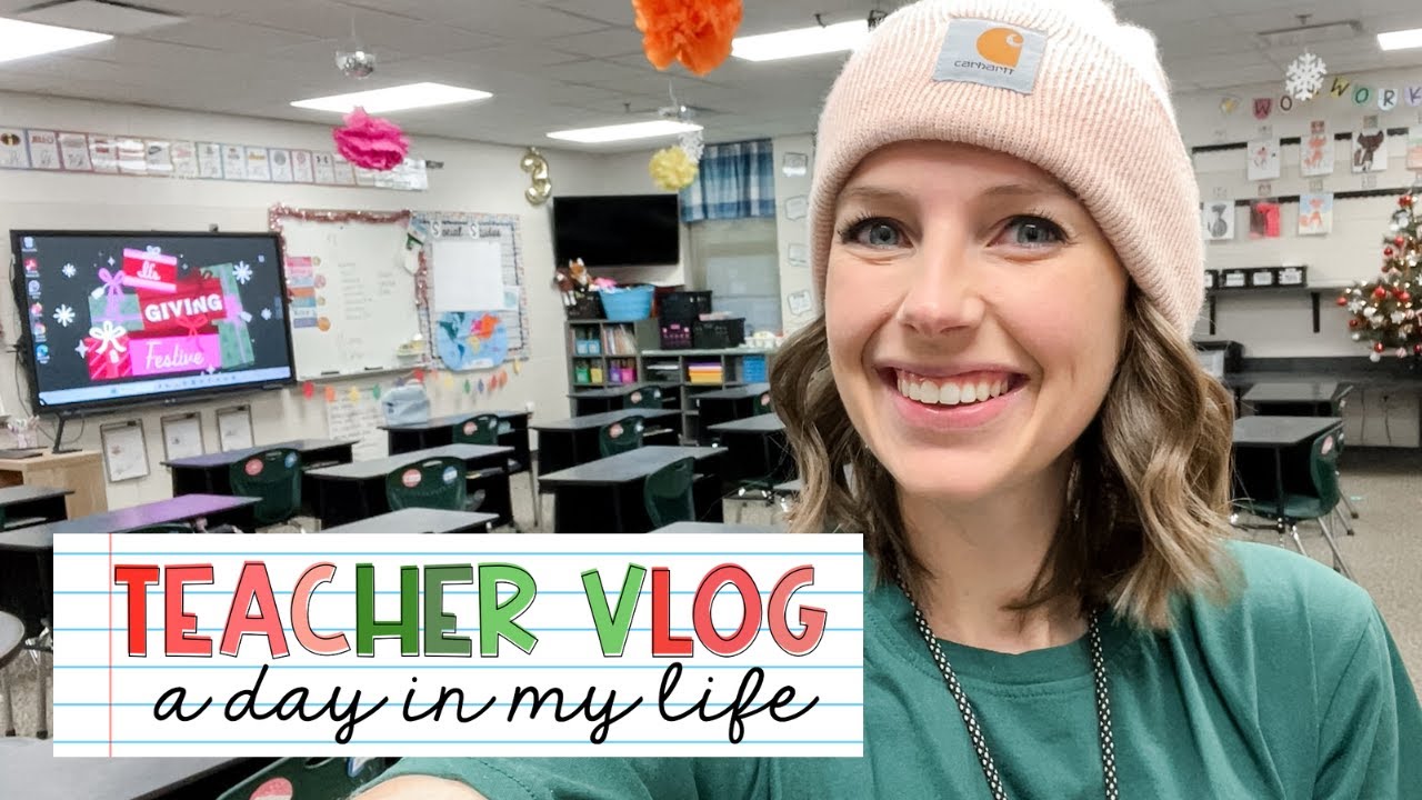 TEACHER VLOG | a detailed day in december - YouTube