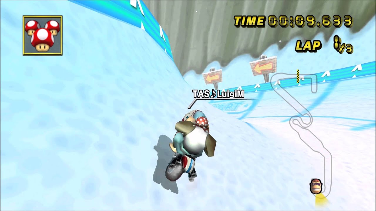 [MKW Test TAS] DK Summit /w Automatic-Spear - YouTube
