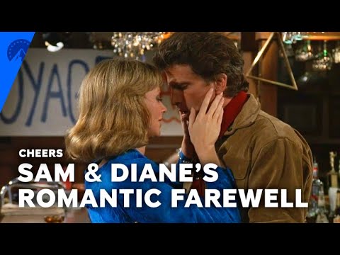 Cheers | Sam And Diane's Romantic Farewell (S3, E22) | Paramount+ - YouTube