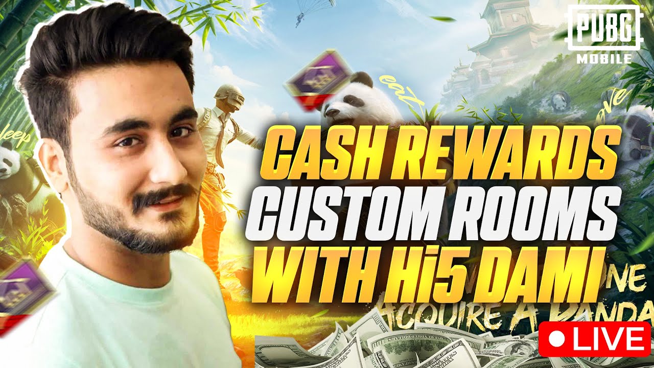 10K CASH ROOMS | PUBG MOBILE LIVE ADVANCE CUSTOM ROOMS UC GIVEAWAY ...