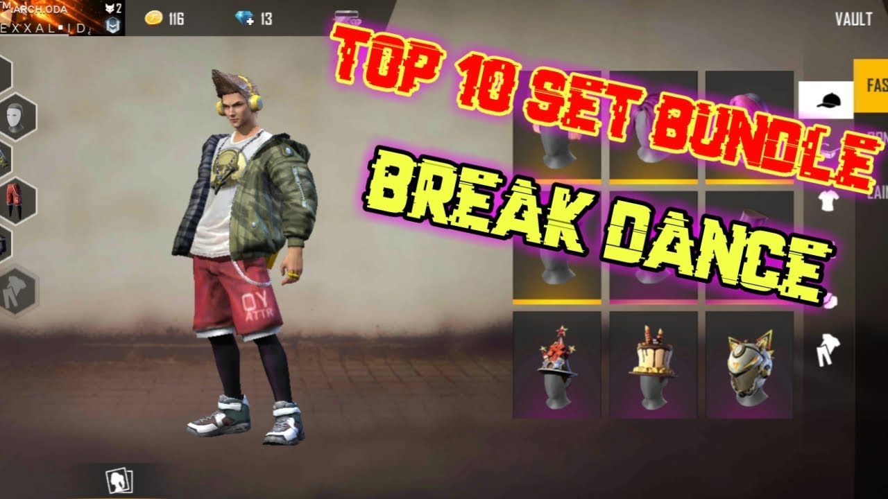TOP 10 SET BUNDLE BREAK DANCE SIMPEL DAN KEREN - YouTube