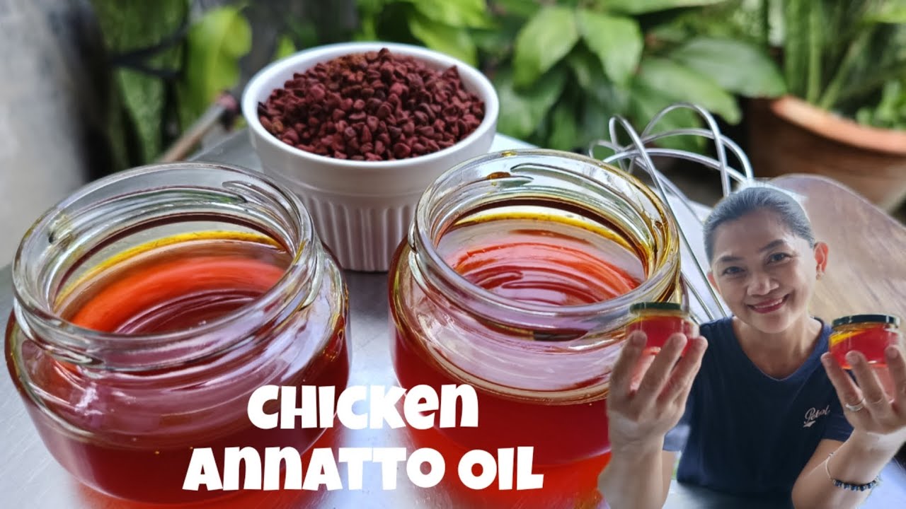 EASY CHICKEN ANNATTO OIL RECIPE | Kusina ni Mommy Bebe - YouTube