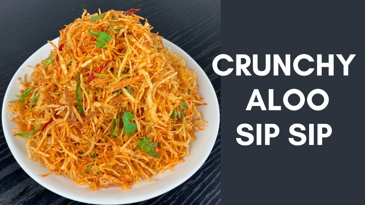 Stir fried crunchy Aloo sip sip - YouTube