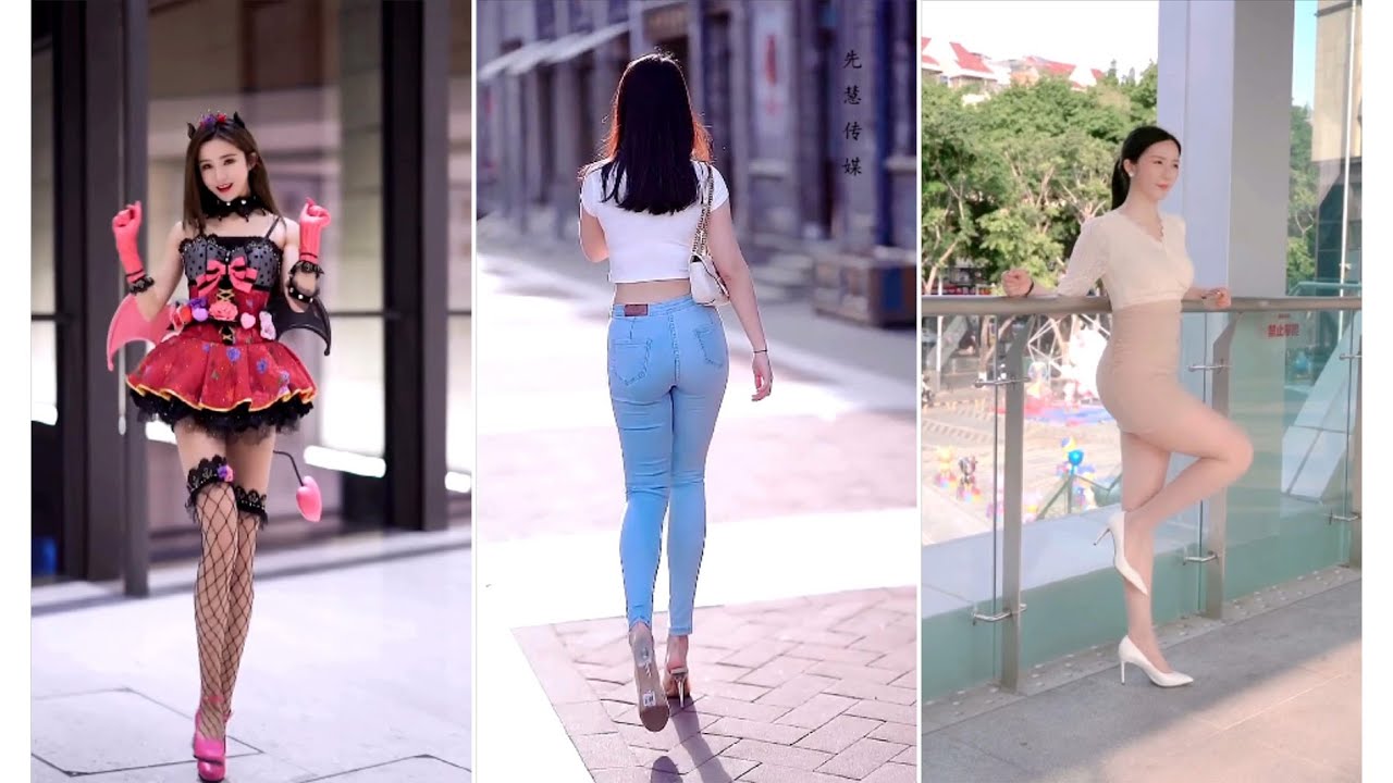Mejores Street Fashion Tik Tok Douyin China Ep49 2020 중국인 미녀 Youtube