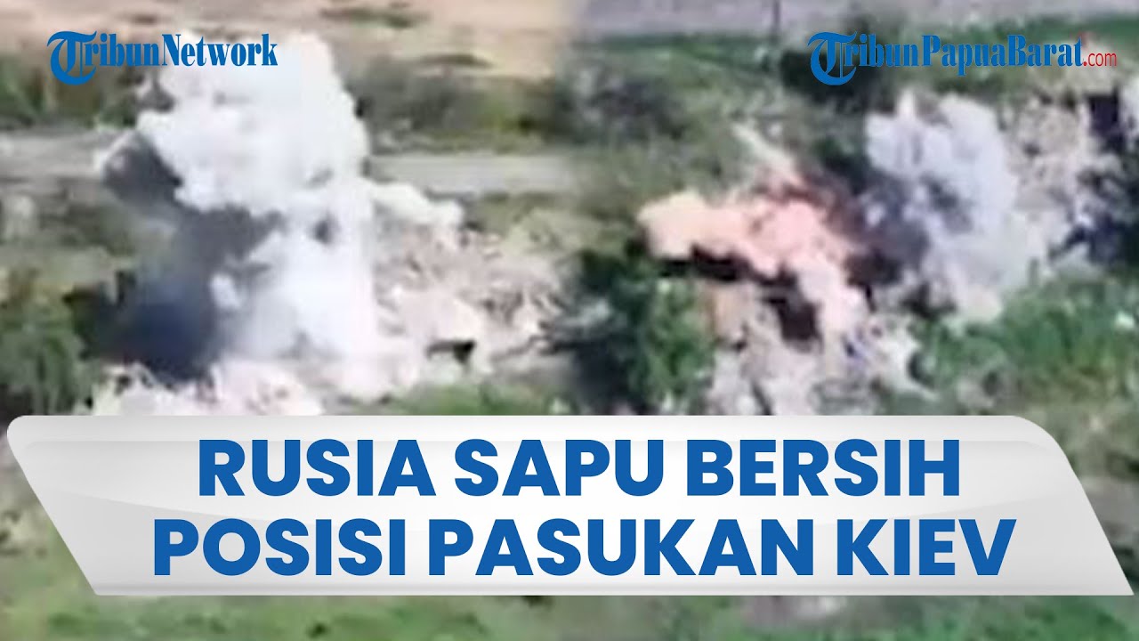 Rusia Luluhlantakkan Markas Pasukan Ukraina, Posisi Kiev Meledak Hebat hingga Diselimuti Asap ...