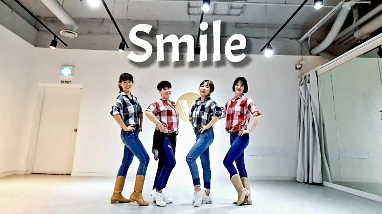 Smile Line Dance (Demo&Count) - YouTube