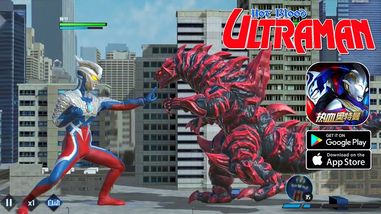ULTRAMAN Hot Blood - CBT Gameplay (Android/iOS) - YouTube