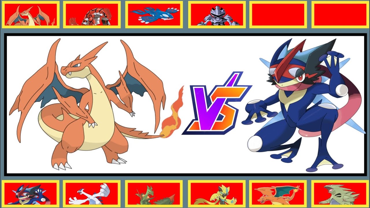 MEGA CHARIZARD Y (BLAZE) TEAM VS GRENINJA (BOND) TEAM BATTLE IN MONSTER ...