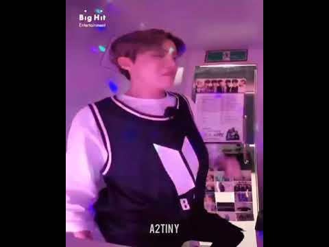 Hoseok twerking to ATEEZ Fever album