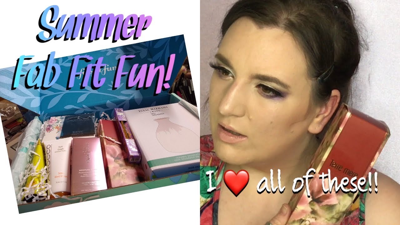 Fab Fit Fun Summer box! - YouTube