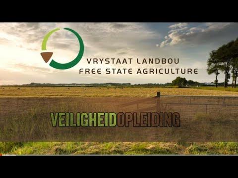Veiligheidopleiding deur Vrystaat Landbou - YouTube