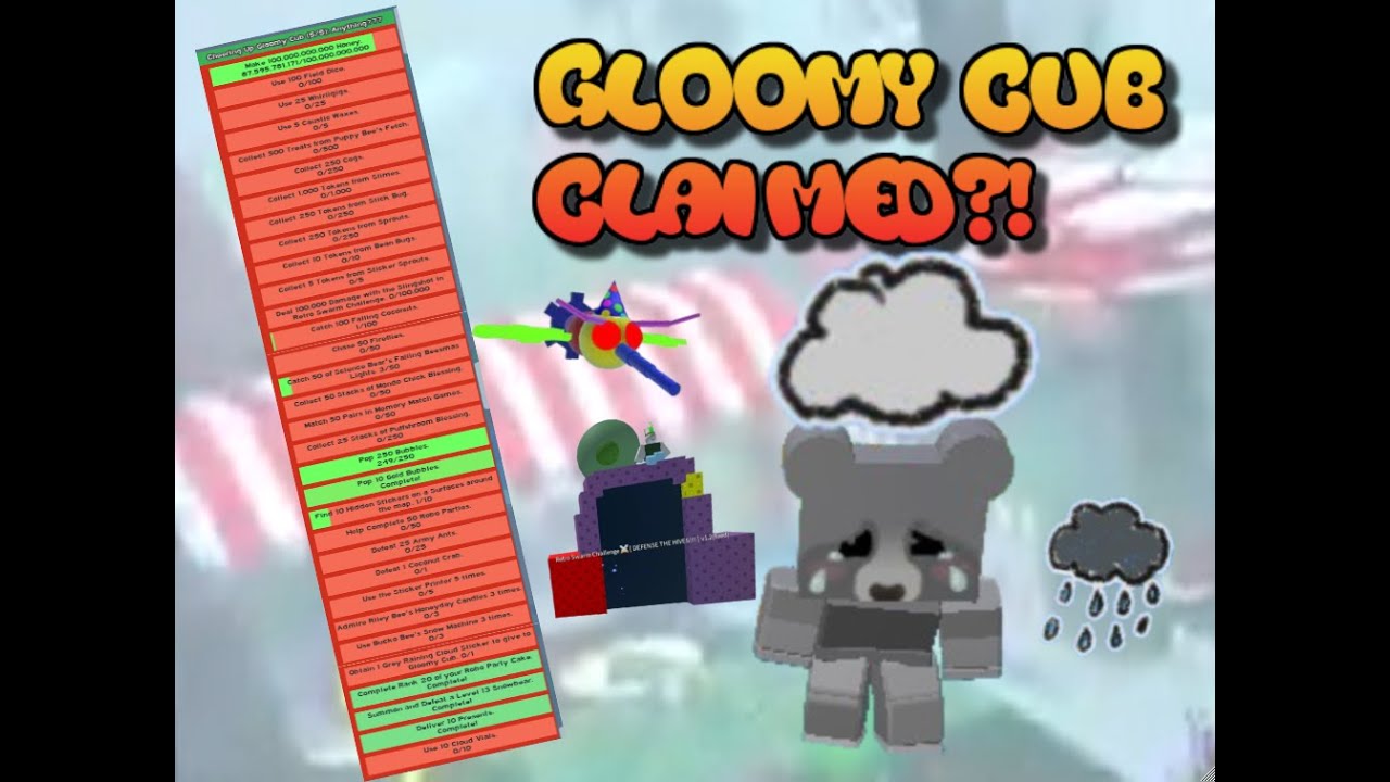 The Sad, Melancholic Gloomy Cub! (Beesmas 2025) - YouTube