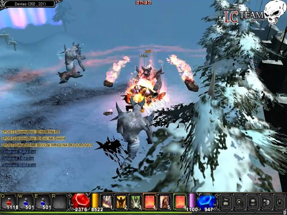 Mu Online Season 6 +Fog+Anisotropic Filtering+Trilinear Filtering - YouTube