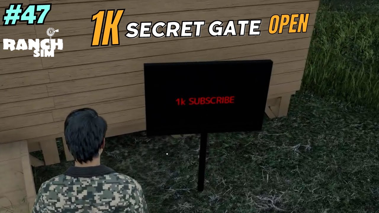 1K Secret Gate Open || Ranch Simulator Gameplay #47 - YouTube