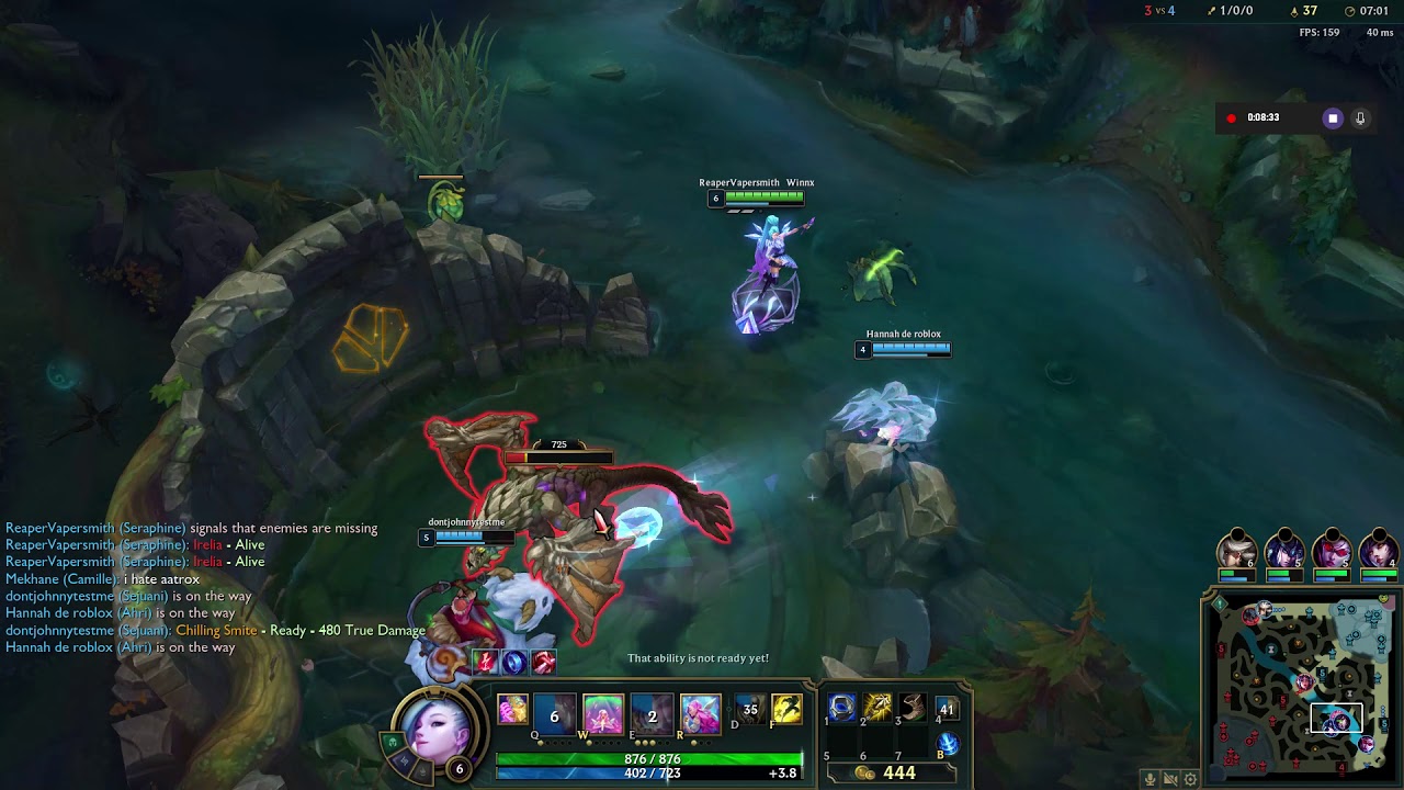 League of Legends The true demon of Seraphine is revealed! - YouTube