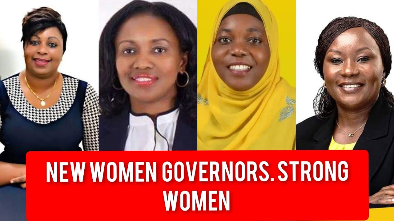 STRONG WOMEN INCOMING GOVERNORS, SUSAN KIHIKA, AISHA JUMA, CECILY ...