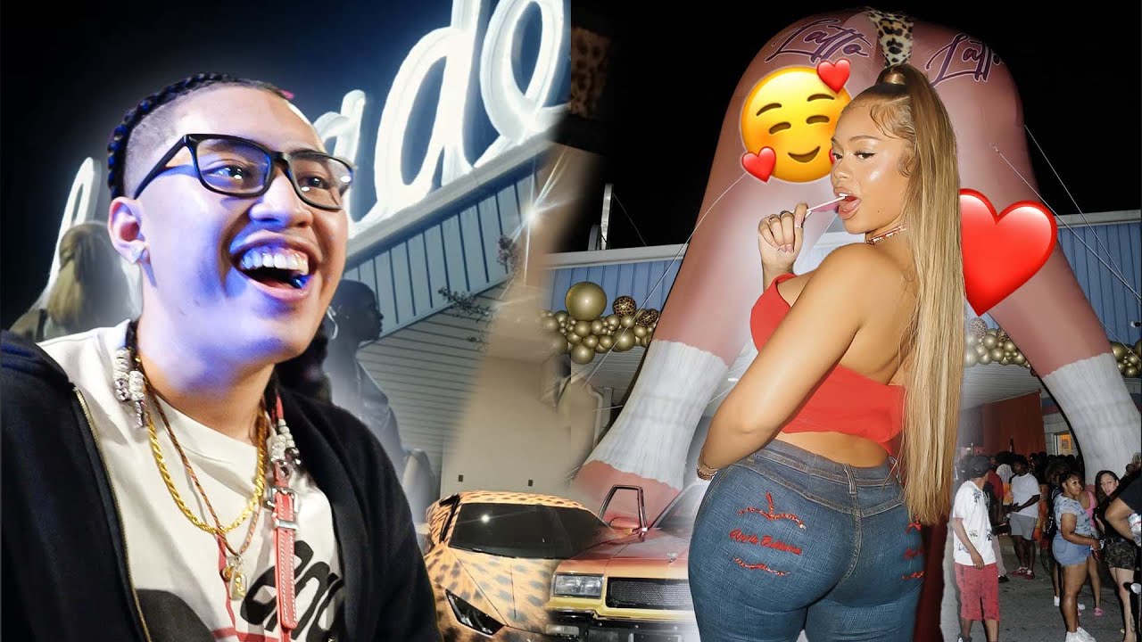 I GOT INVITED TO LATTO'S ALBUM PARTY!!! - YouTube