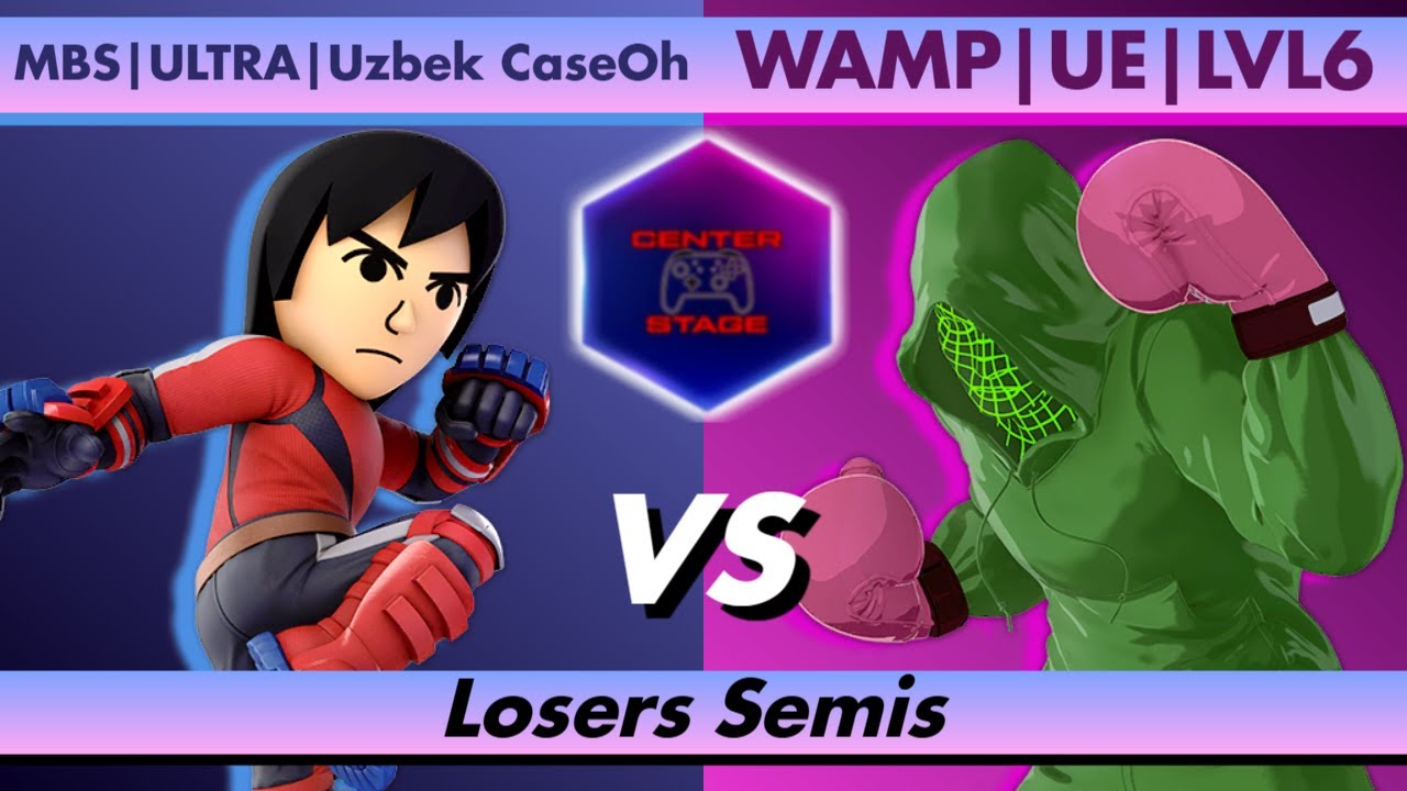 Center Stage #58 - MBS ULTRA Uzbek CaseOh (Brawler) vs WAMP UE LVL6 ...