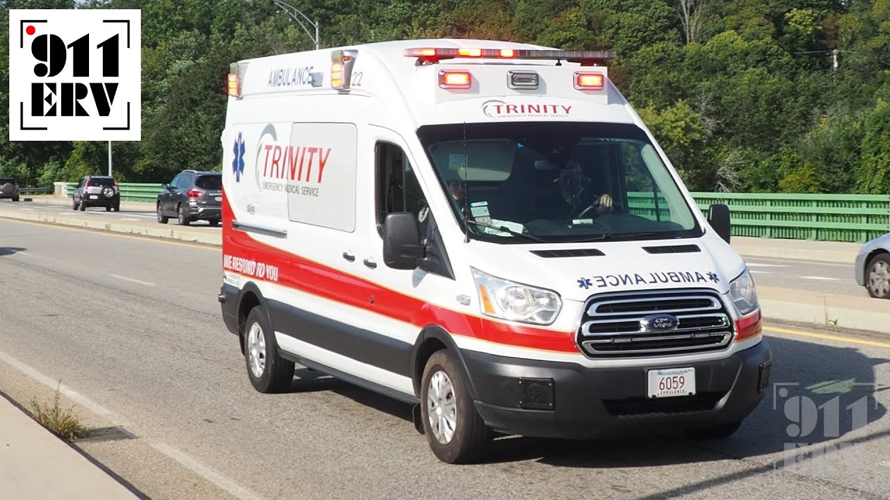 Trinity EMS Responding | Ambulance 22 - YouTube